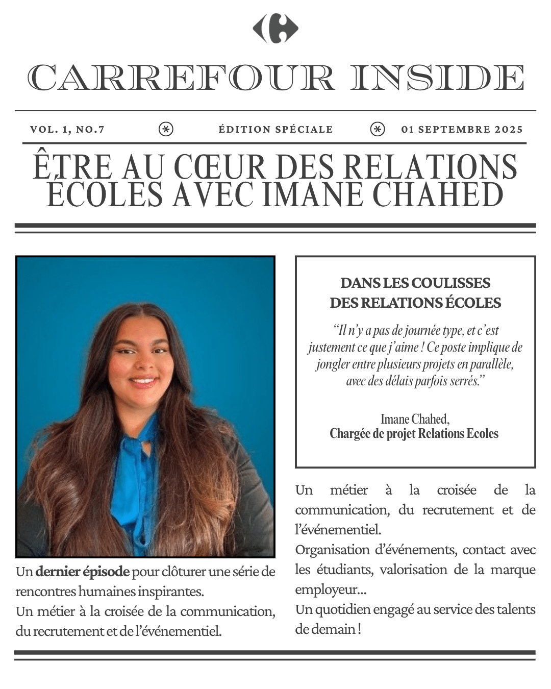 Carrefour Inside : Immersion au cœur de la stratégie Relations Écoles | Carrefour Recrute